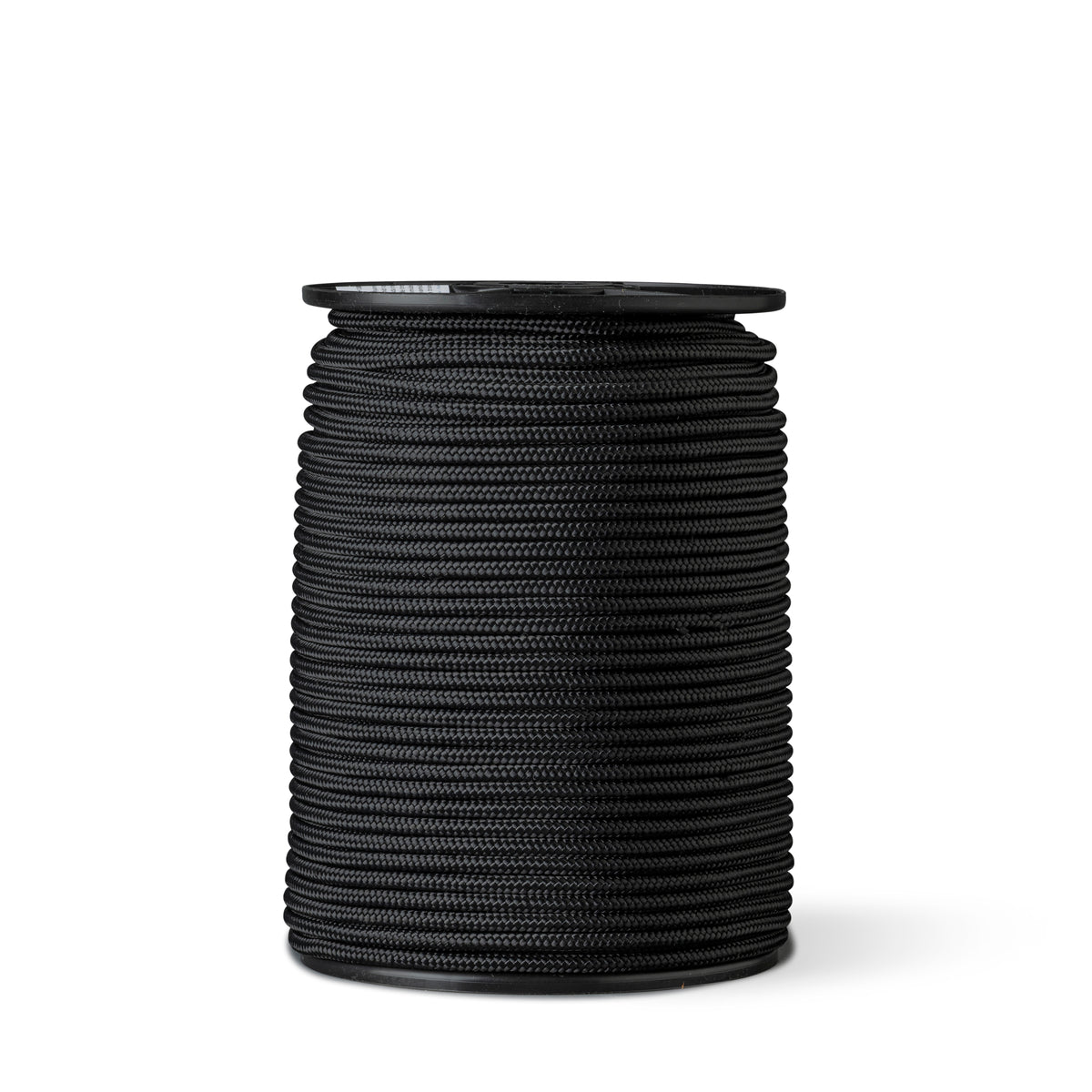 Nylon rope 6mm – black – 100m – braided polyamide cord – Corbeo NV