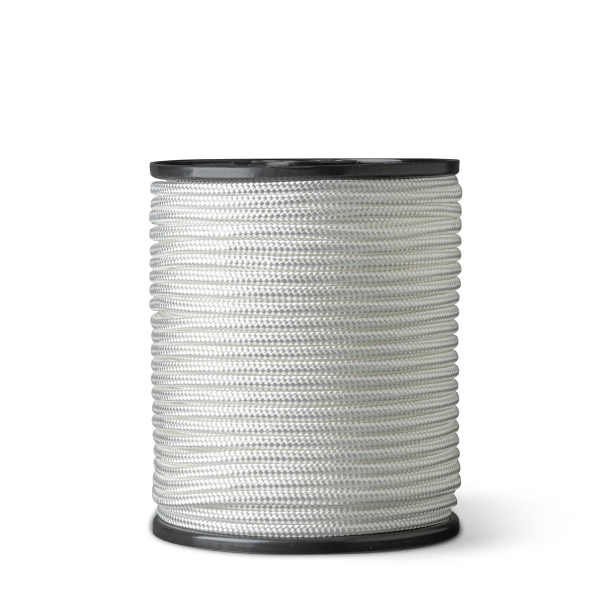 Nylon rope 6mm – white – 100m – braided polyamide cord – Corbeo
